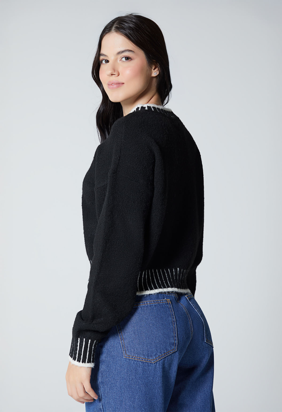 Buso tejido manga larga para mujer - Ropa mujer | Compra online | ELA